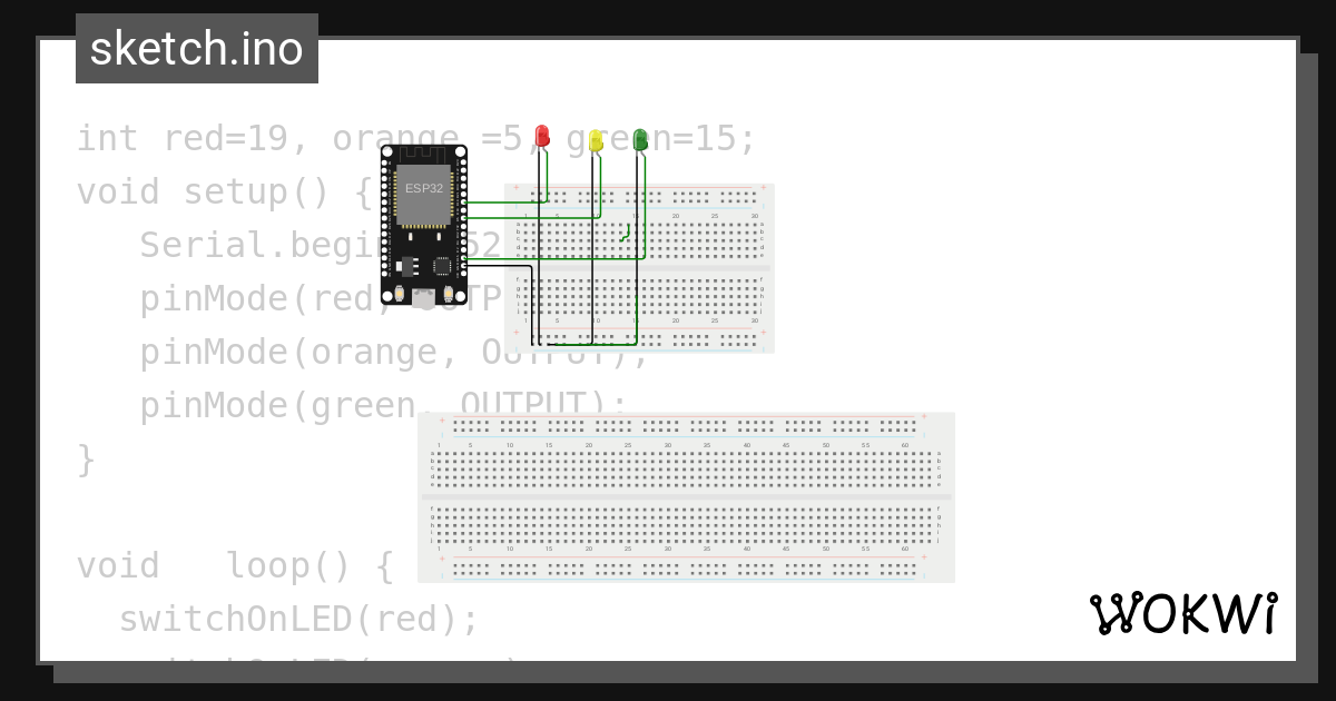 Traffic Wokwi Esp32 Stm32 Arduino Simulator 5638