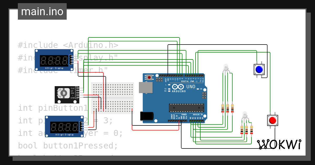 Chessclock Wokwi Esp32 Stm32 Arduino Simulator 