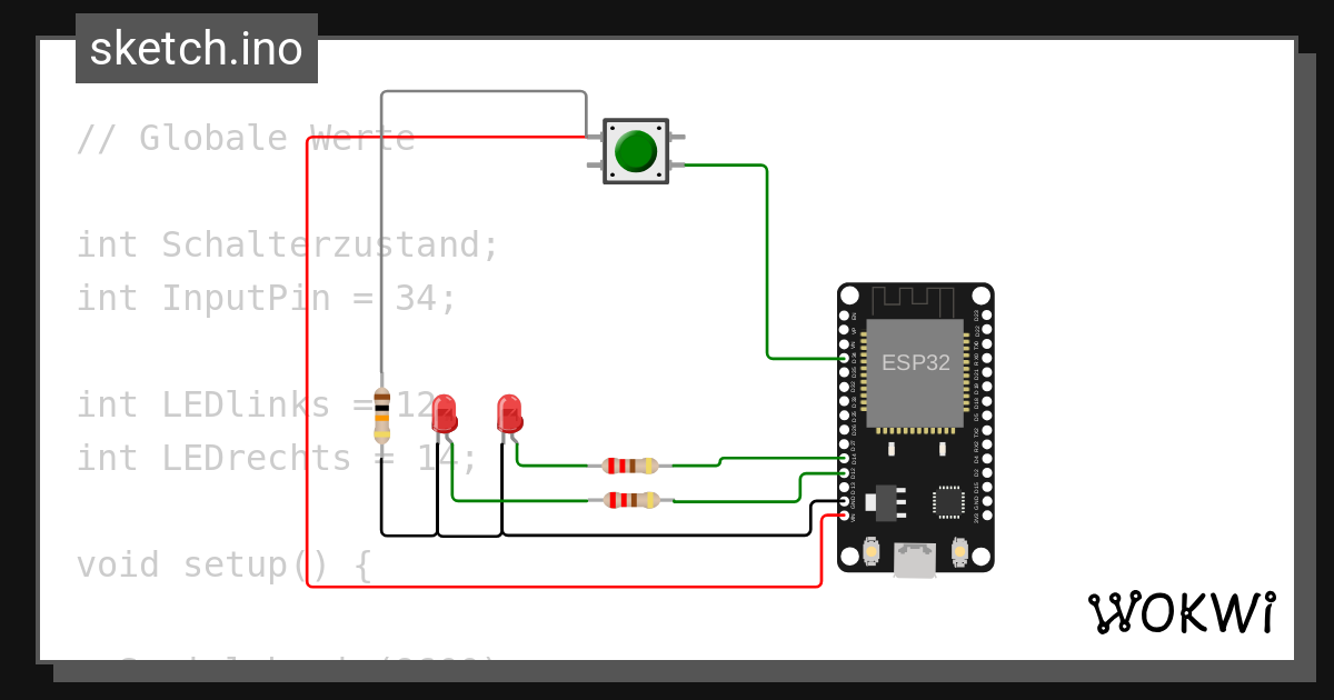Toturialwhile Wokwi Esp32 Stm32 Arduino Simulator