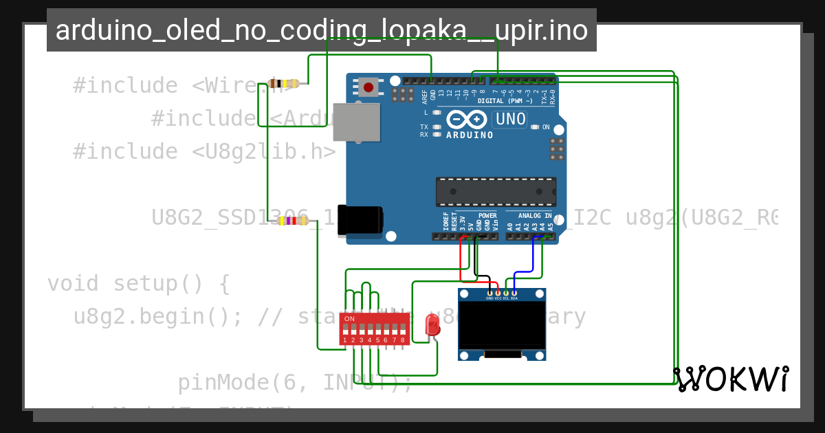 Arduino Diplay Wokwi Esp32 Stm32 Arduino Simulator