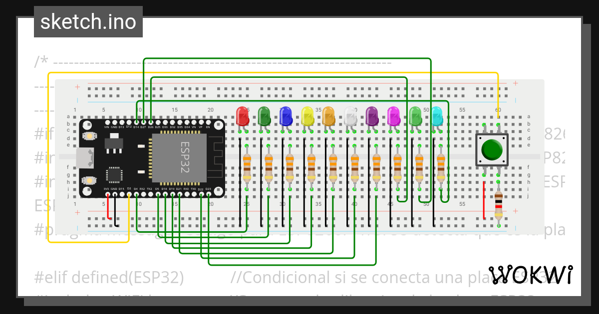Case10_MillisLeds - Wokwi ESP32, STM32, Arduino Simulator