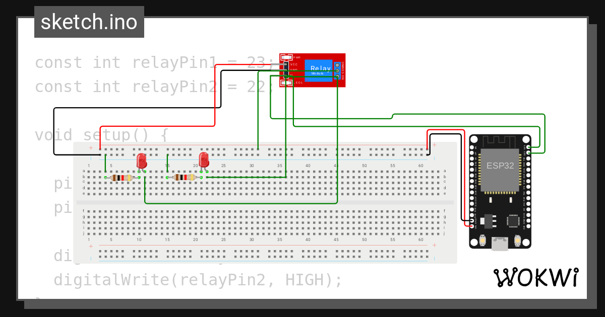 Delay Wokwi Esp32 Stm32 Arduino Simulator 3120