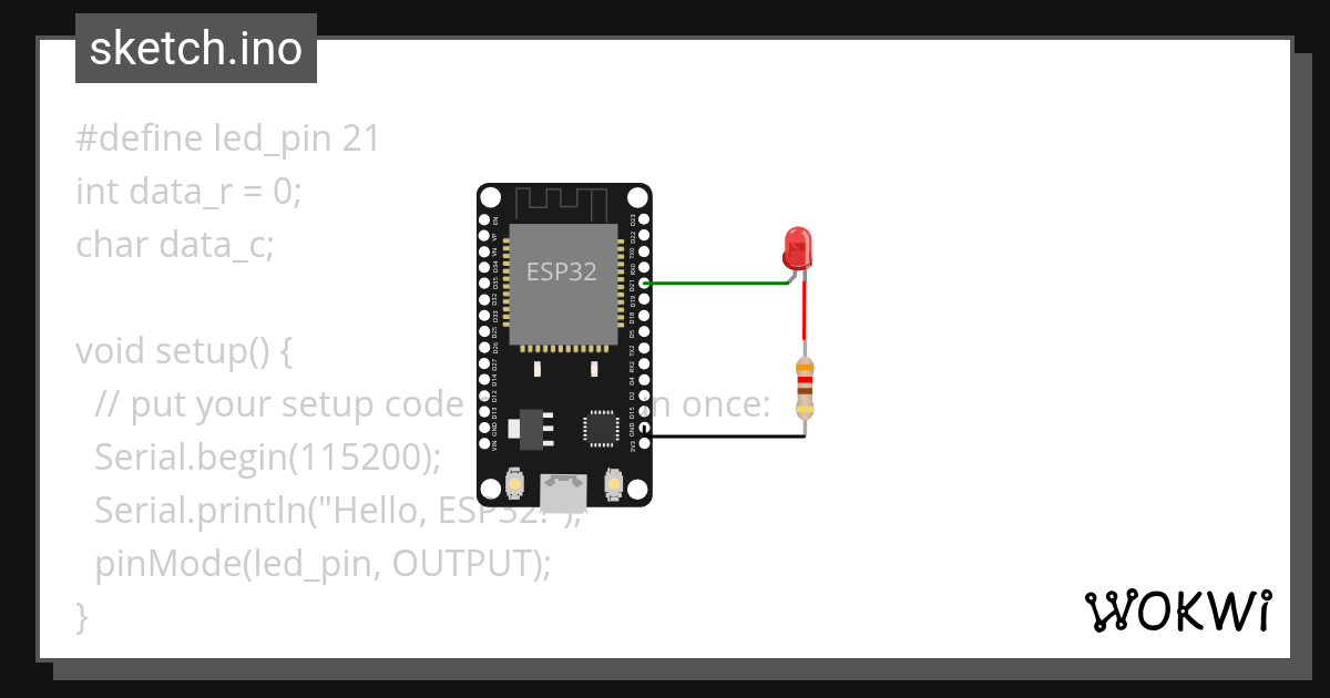 Entrada De Dados Wokwi Esp32 Stm32 Arduino Simulator 6467