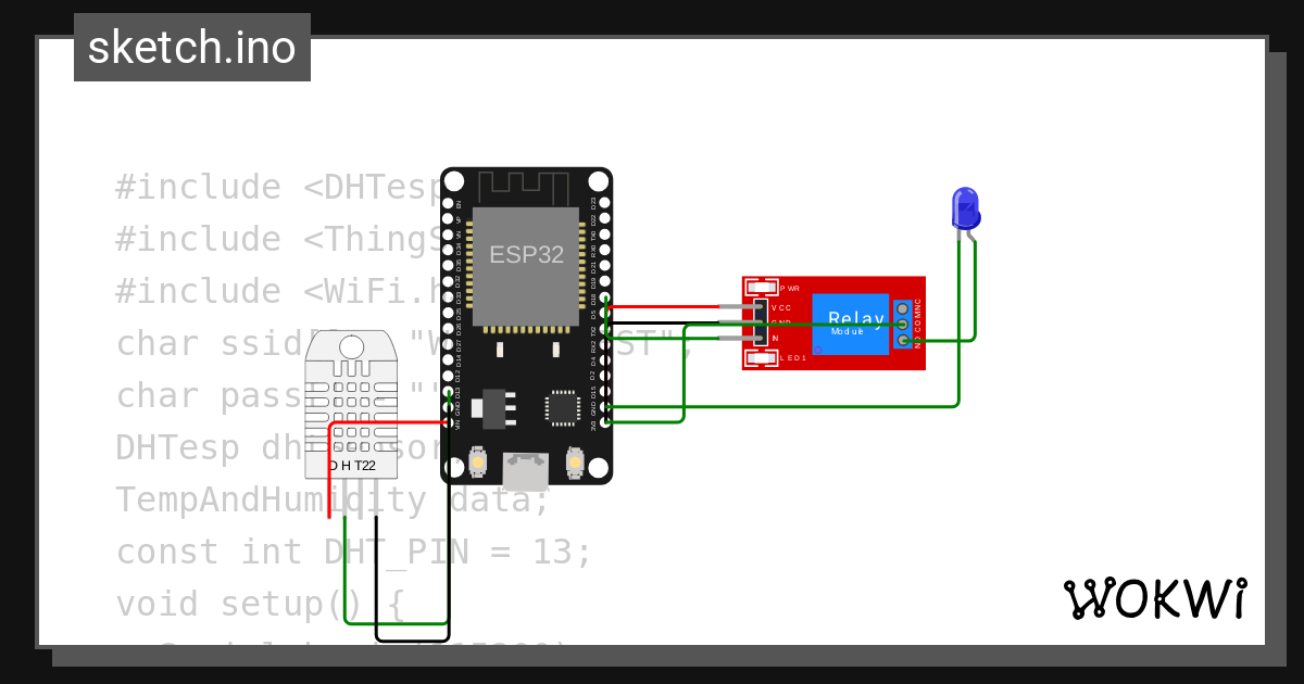 Sensor Day2 Wokwi Esp32 Stm32 Arduino Simulator