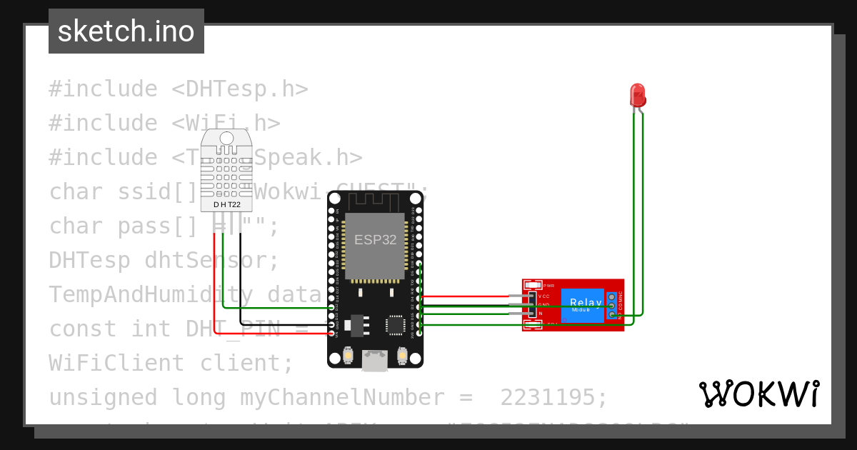 Censor Wokwi Esp32 Stm32 Arduino Simulator