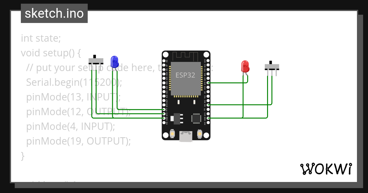ex4 26 - Wokwi ESP32, STM32, Arduino Simulator