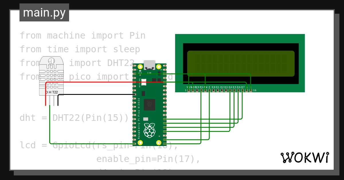 Picodht22lcd Wokwi Esp32 Stm32 Arduino Simulator 