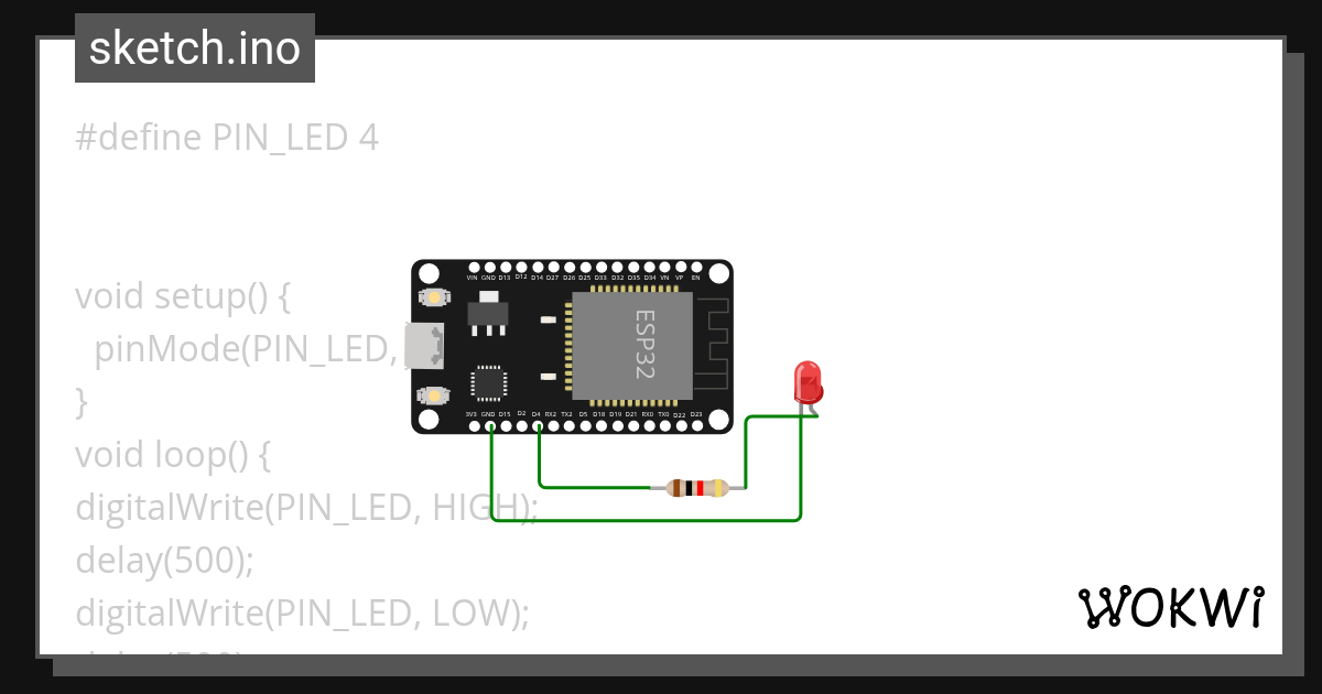 Case01ledblinking Wokwi Esp32 Stm32 Arduino Simulator 9621