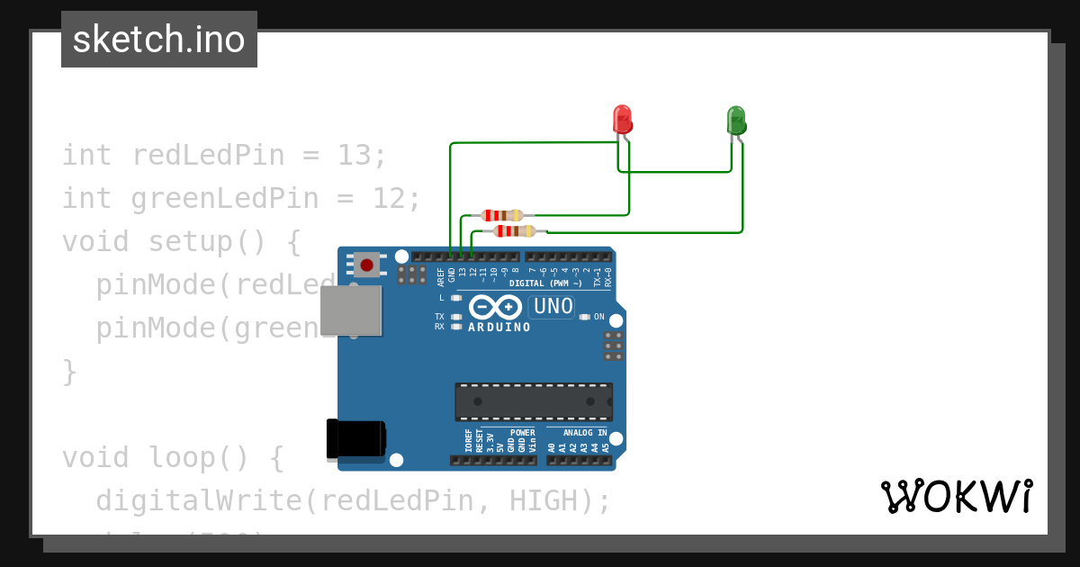 Wokwi Led Simulation Wokwi Esp32 Stm32 Arduino Simulator 4705