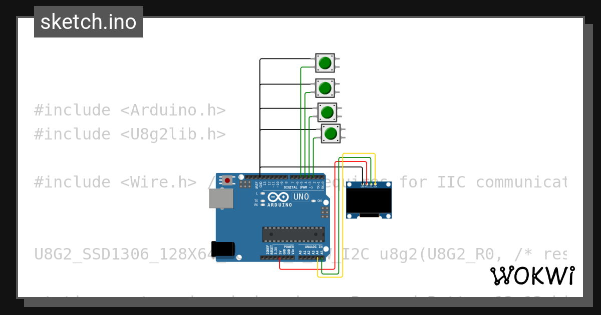 Oleds Wokwi Esp32 Stm32 Arduino Simulator