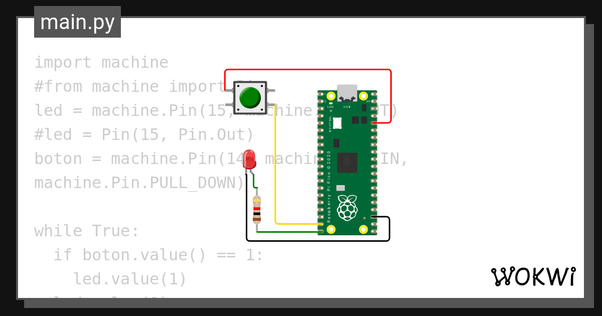 Picoledbuton Wokwi Esp32 Stm32 Arduino Simulator 7570