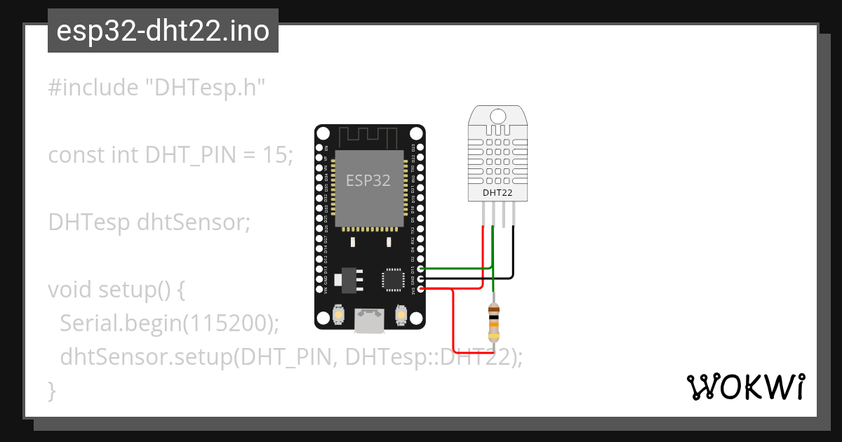 esp32-dht22.ino - Wokwi ESP32, STM32, Arduino Simulator