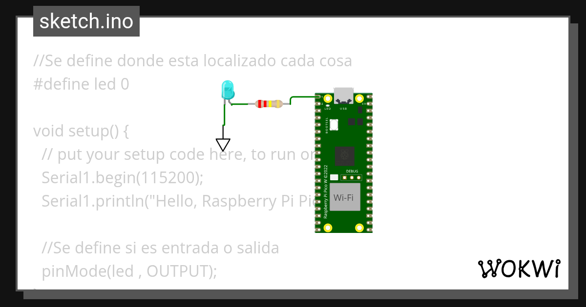 Practica 1 - Wokwi ESP32, STM32, Arduino Simulator