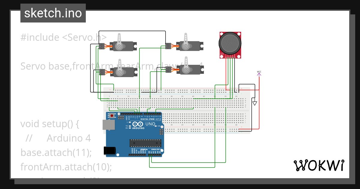 Mearm - Wokwi ESP32, STM32, Arduino Simulator