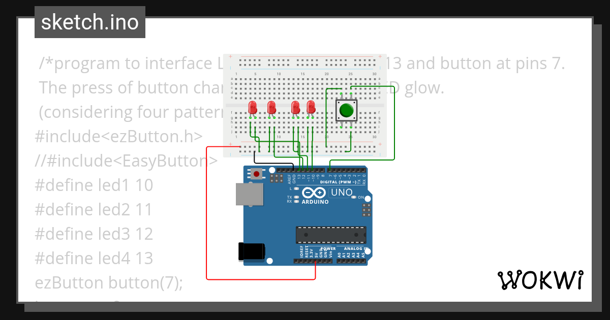 Button Led Serial Incredcre Wokwi Esp32 Stm32 Arduino Simulator