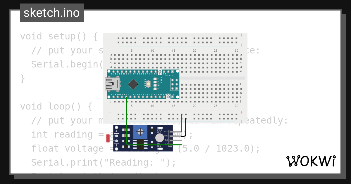Light Detection Using Ldr Wokwi Esp32 Stm32 Arduino Simulator 3605