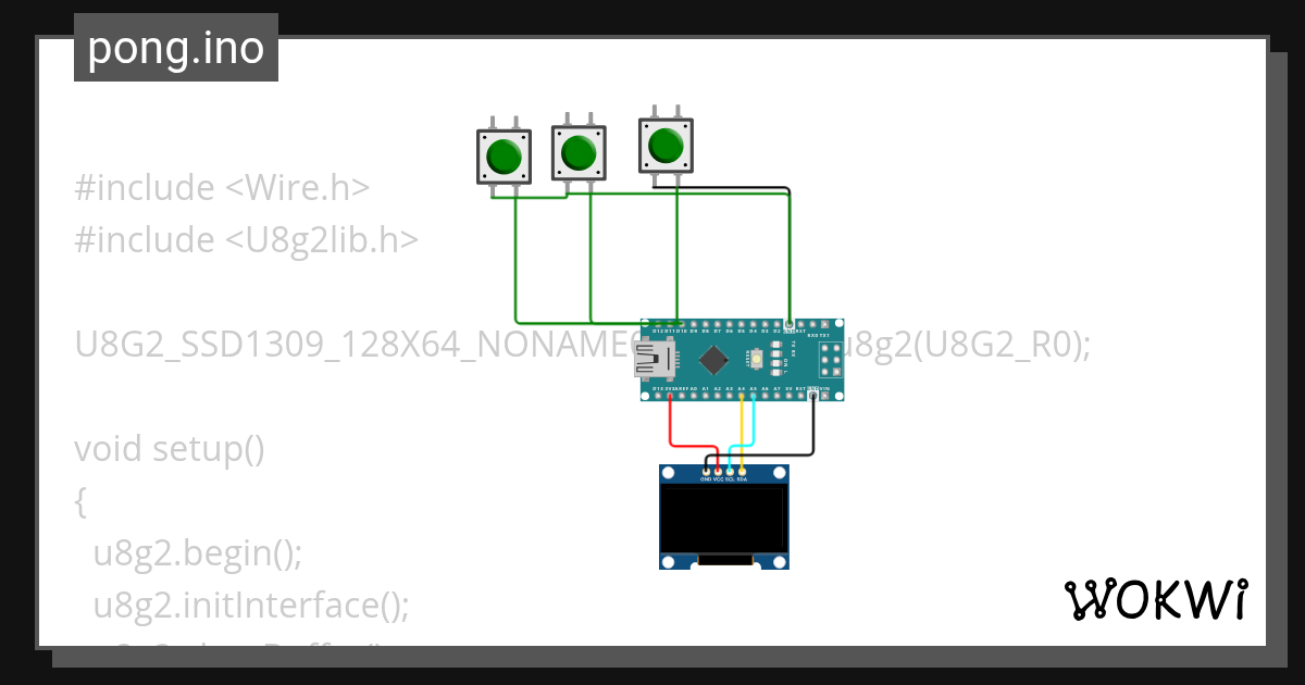 128x64 Text Testing Wokwi Esp32 Stm32 Arduino Simulator 3367