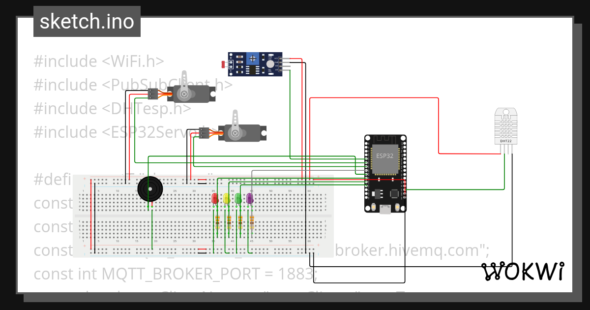 IOTG shangyu - Wokwi ESP32, STM32, Arduino Simulator