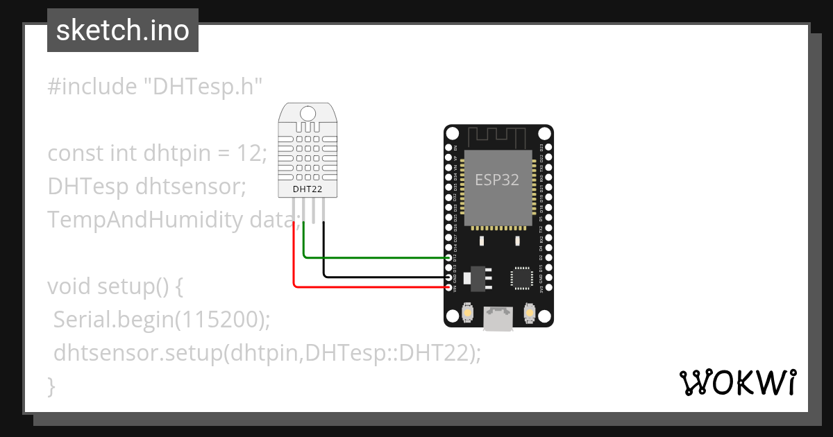 382_SANJAY_DHT - Wokwi ESP32, STM32, Arduino Simulator
