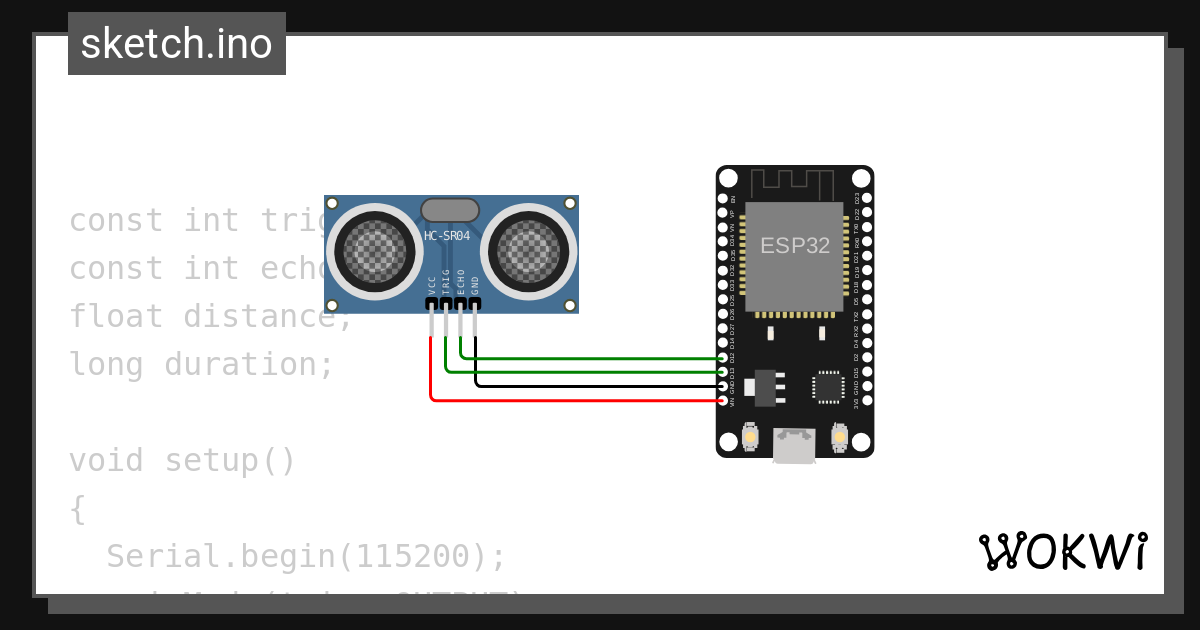 382amanultra Sonic Wokwi Esp32 Stm32 Arduino Simulator 8057