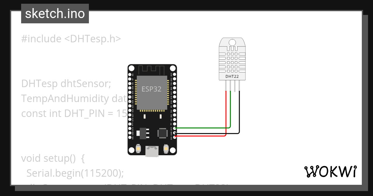 Dht Reading Wokwi Esp32 Stm32 Arduino Simulator