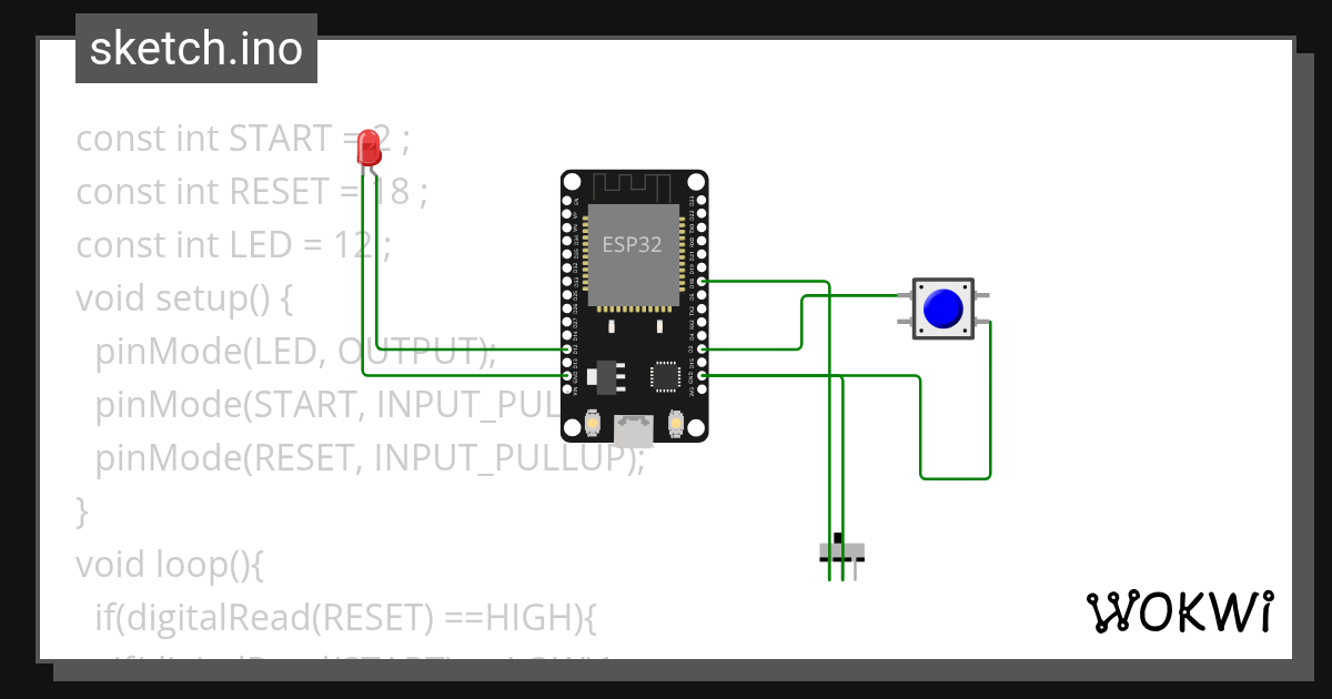อัยการ บุญญวงศ์ Wokwi Esp32 Stm32 Arduino Simulator