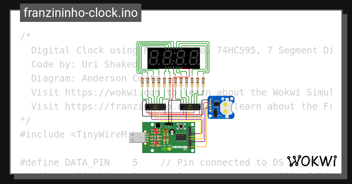 Franzininho O Copy Wokwi Esp32 Stm32 Arduino Simulator