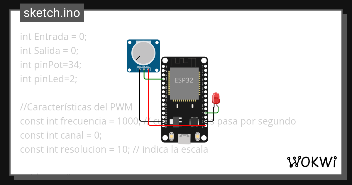 Pwm Led Clase 188 Wokwi Esp32 Stm32 Arduino Simulator 9763