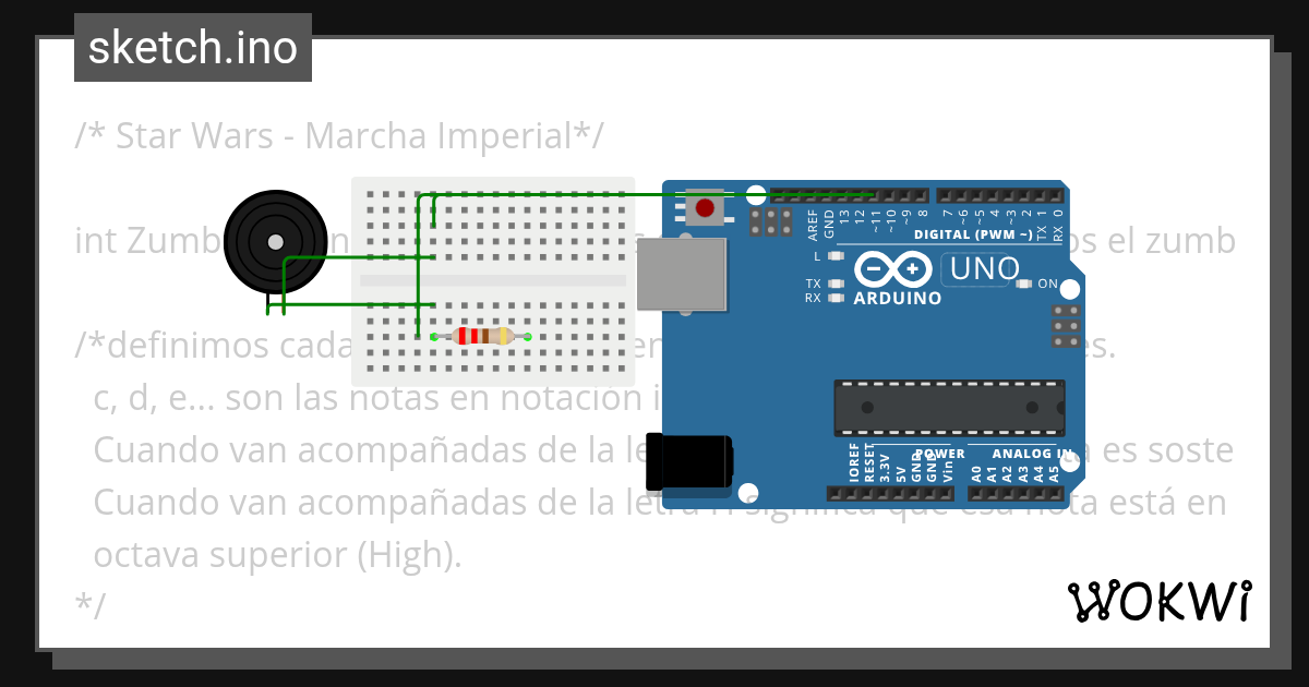 star war - Wokwi ESP32, STM32, Arduino Simulator