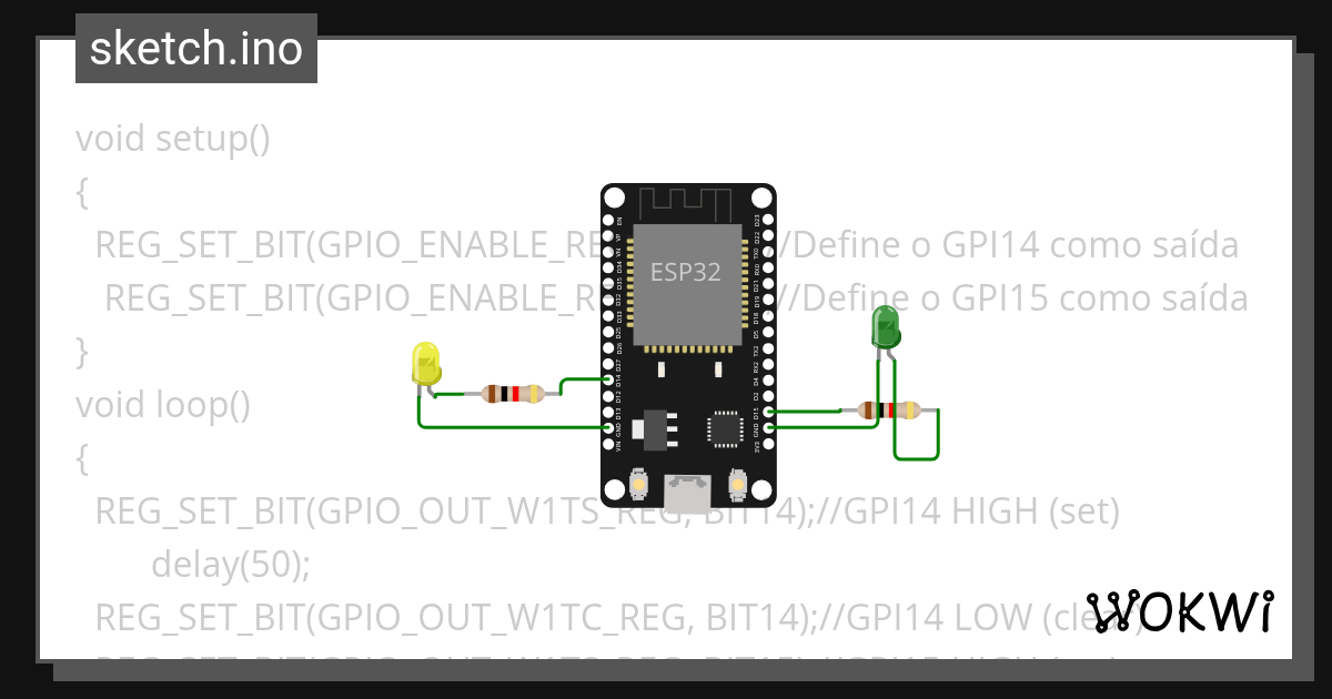 Esp Wokwi Esp32 Stm32 Arduino Simulator