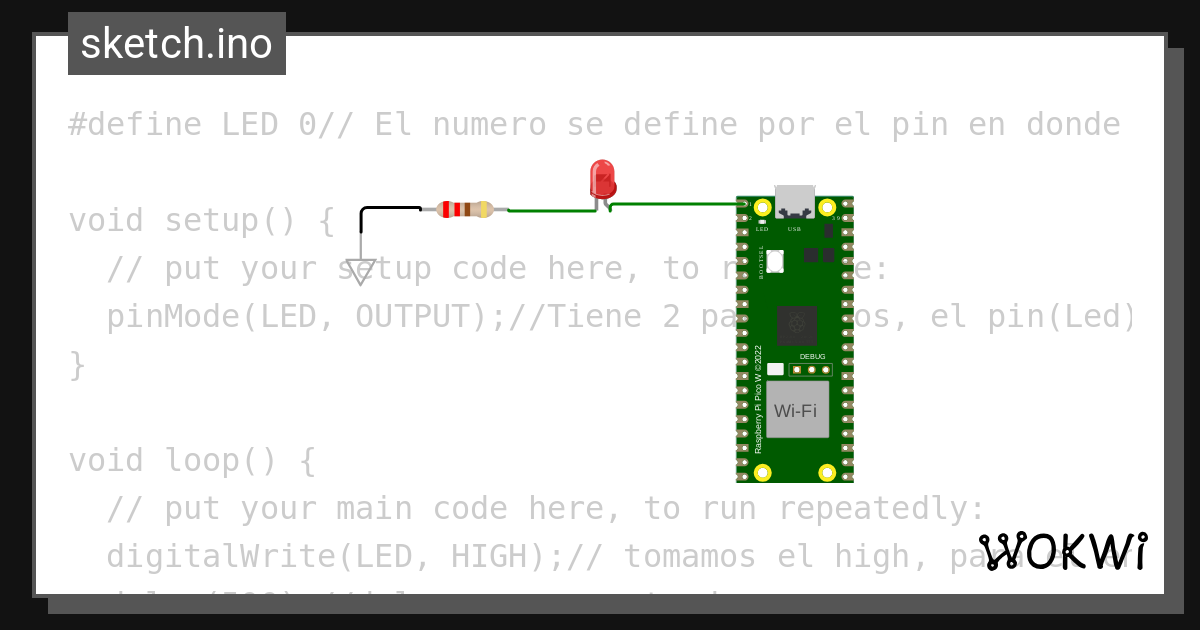 Led 05s Wokwi Esp32 Stm32 Arduino Simulator
