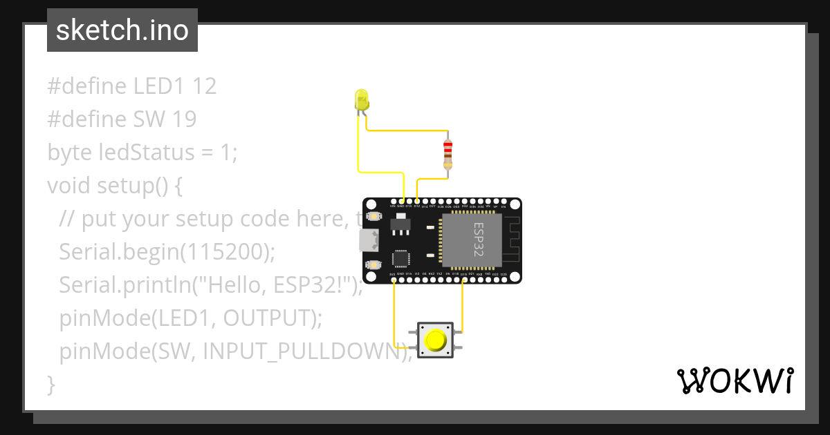 counter SW - Wokwi ESP32, STM32, Arduino Simulator