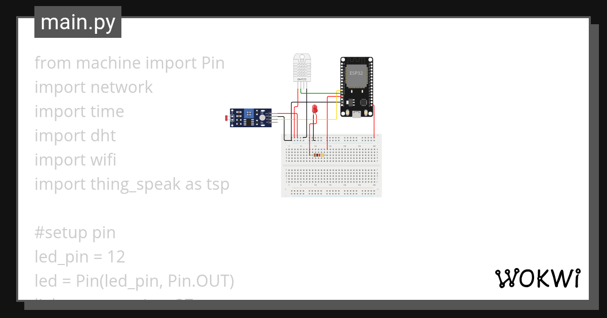 Iotsystemthingspeak Wokwi Esp32 Stm32 Arduino Simulator