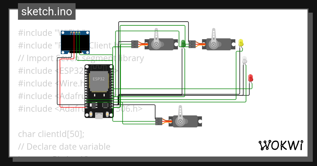 299 class activity - Wokwi ESP32, STM32, Arduino Simulator