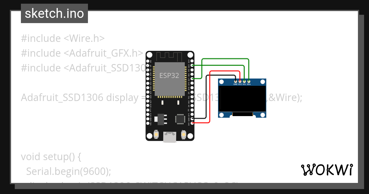 Desafio_03 - Display - Wokwi ESP32, STM32, Arduino Simulator Desafio_03 - Display - Wokwi ESP32, STM32, Arduino Simulator