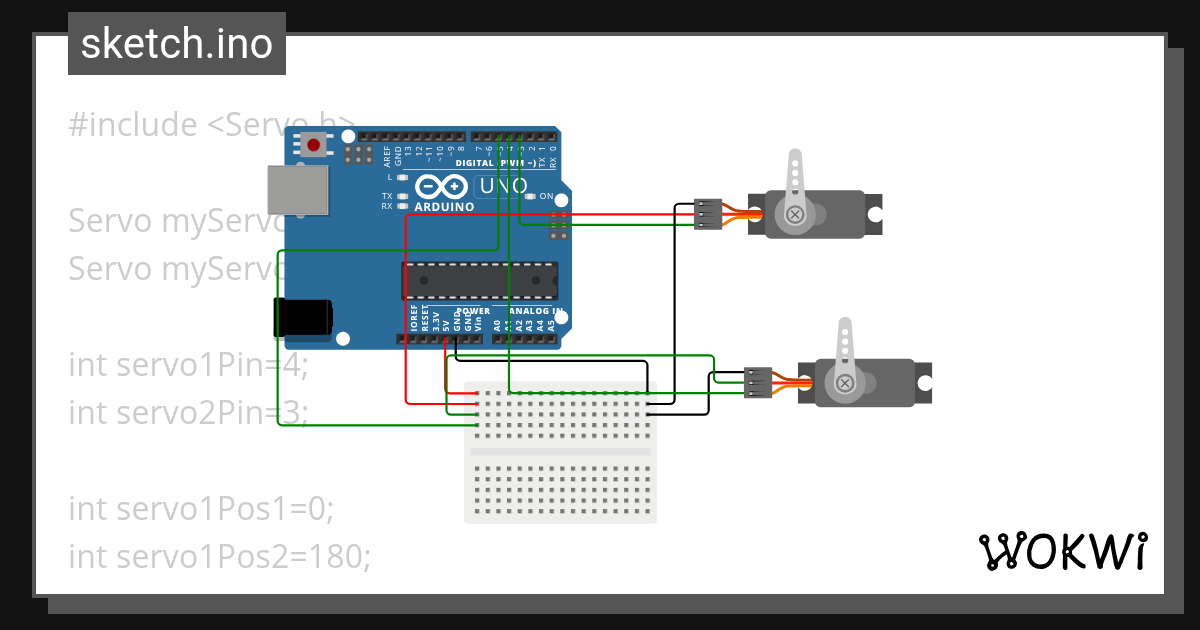 servo - Wokwi ESP32, STM32, Arduino Simulator