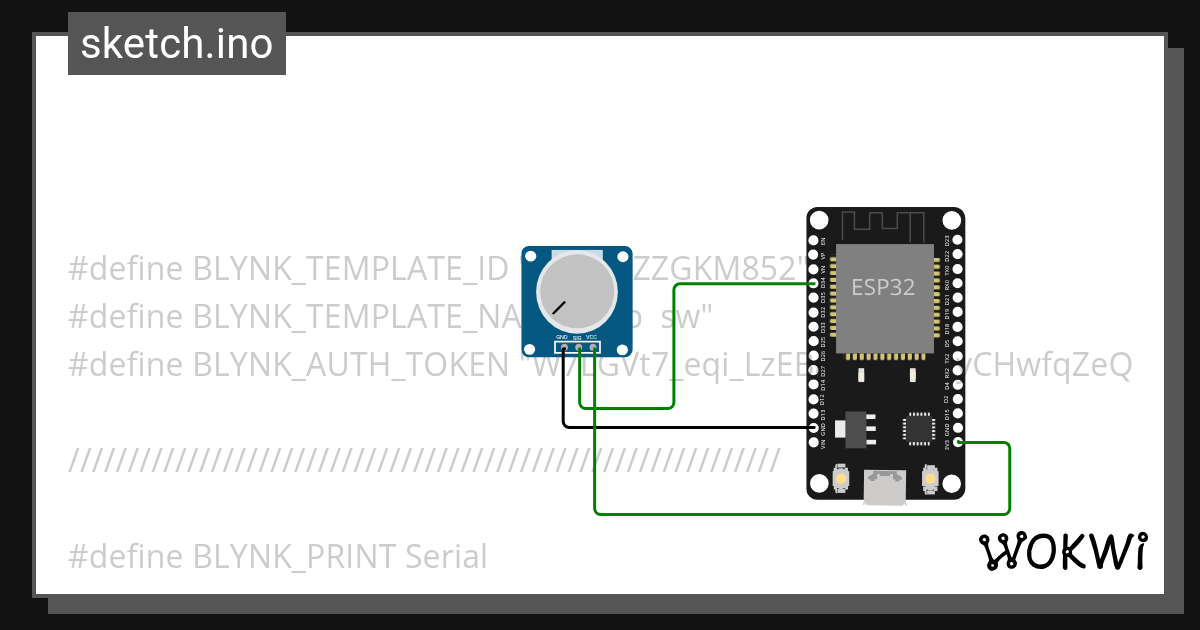 esp virtualWrite & VR 18-8-66 - Wokwi ESP32, STM32, Arduino Simulator