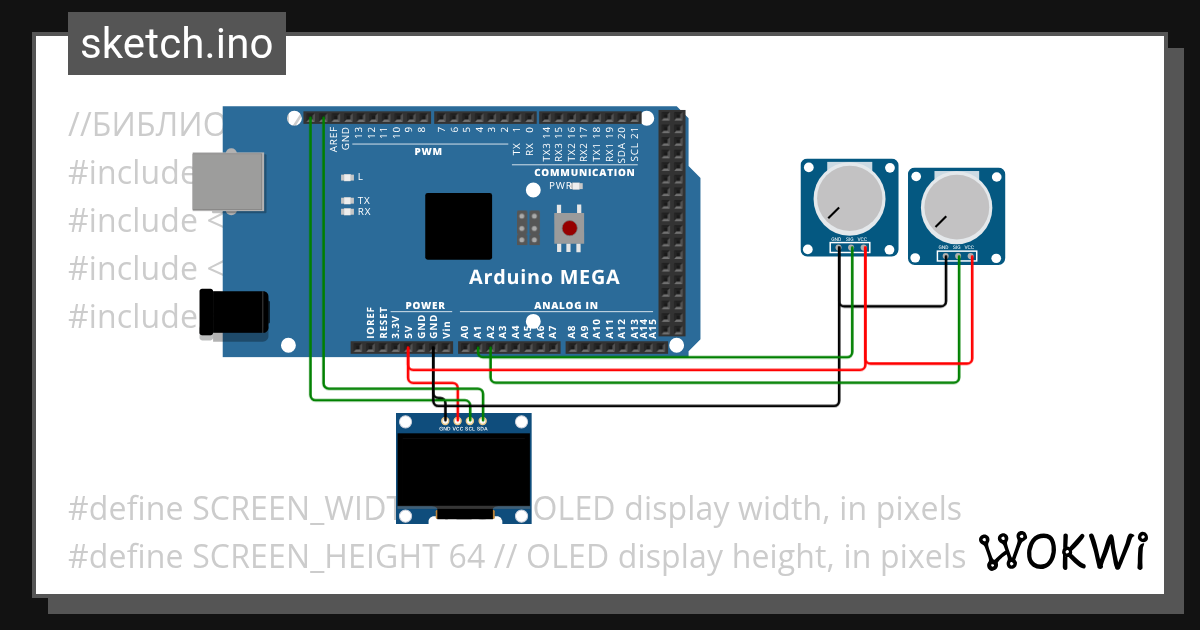 display - Wokwi ESP32, STM32, Arduino Simulator
