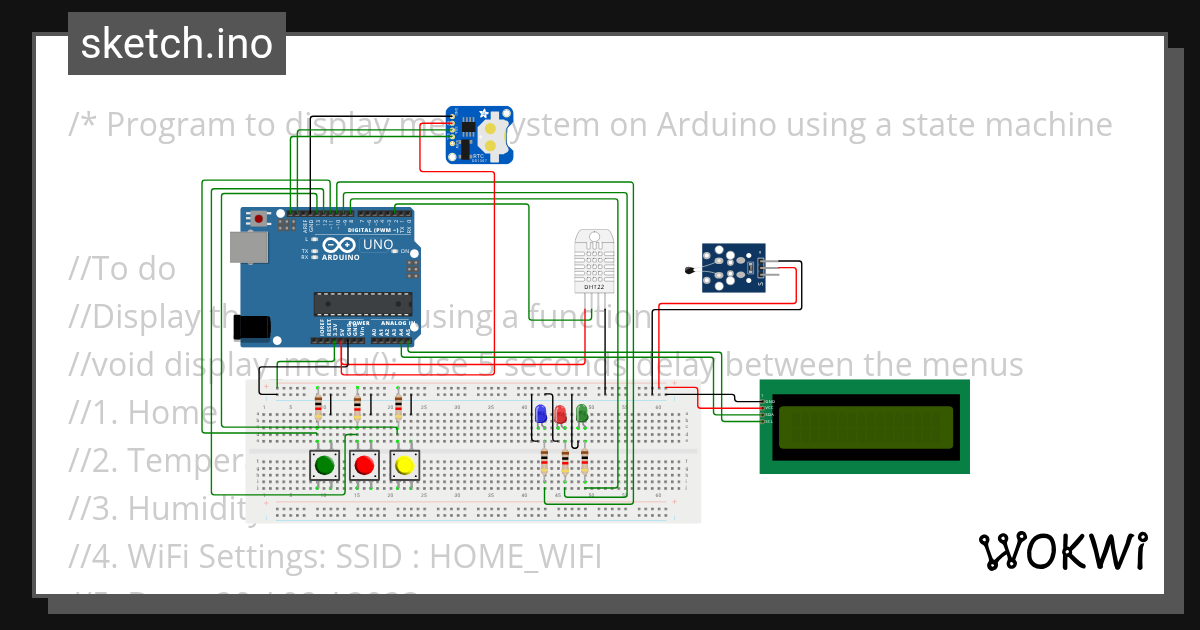 Assignment4_arduino - Wokwi ESP32, STM32, Arduino Simulator