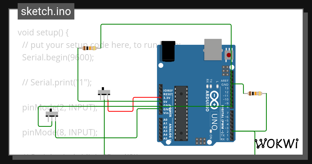 Pull Uppull Down Arduino Ep2 Wokwi Esp32 Stm32 Arduino Simulator