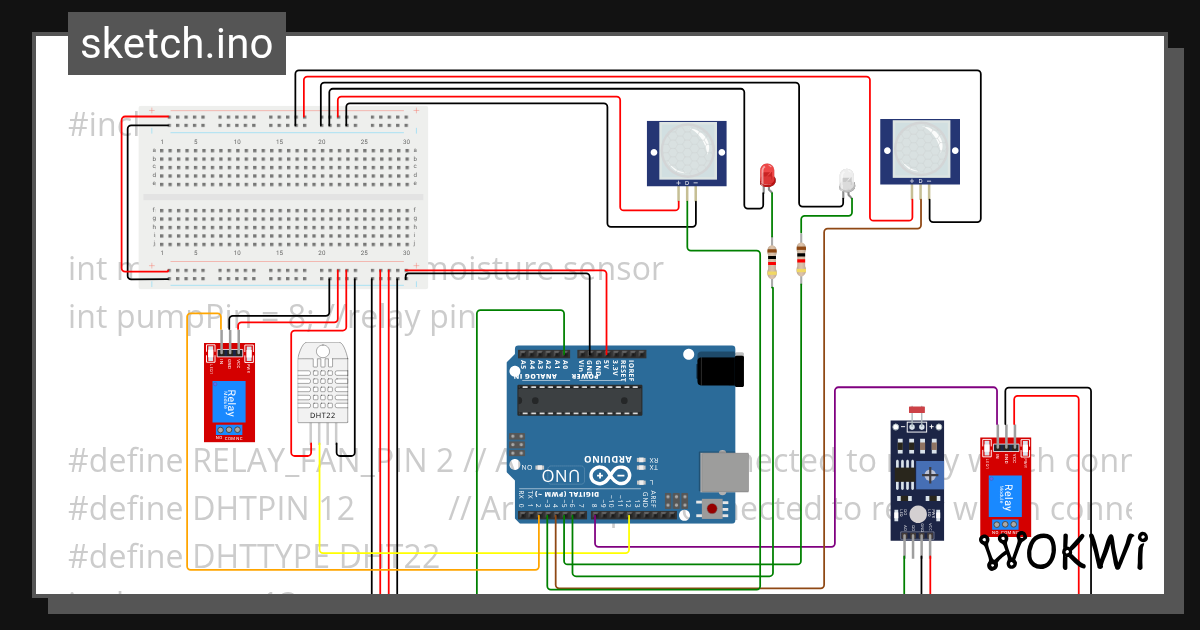 SmartHome - Wokwi ESP32, STM32, Arduino Simulator