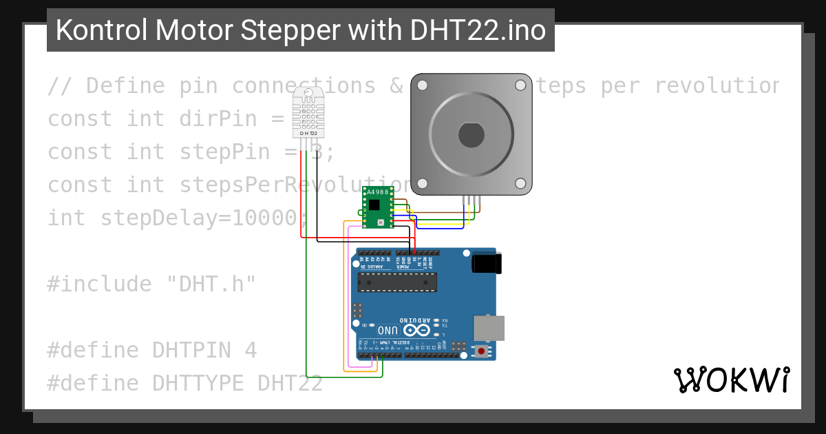 Kontrol Motor Stepper With O Copy Wokwi Esp32 Stm32 Arduino 6538