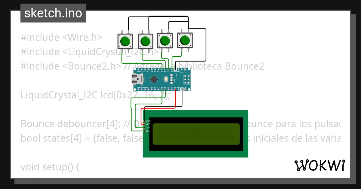 Digital Read Bounce Wokwi Esp32 Stm32 Arduino Simulator