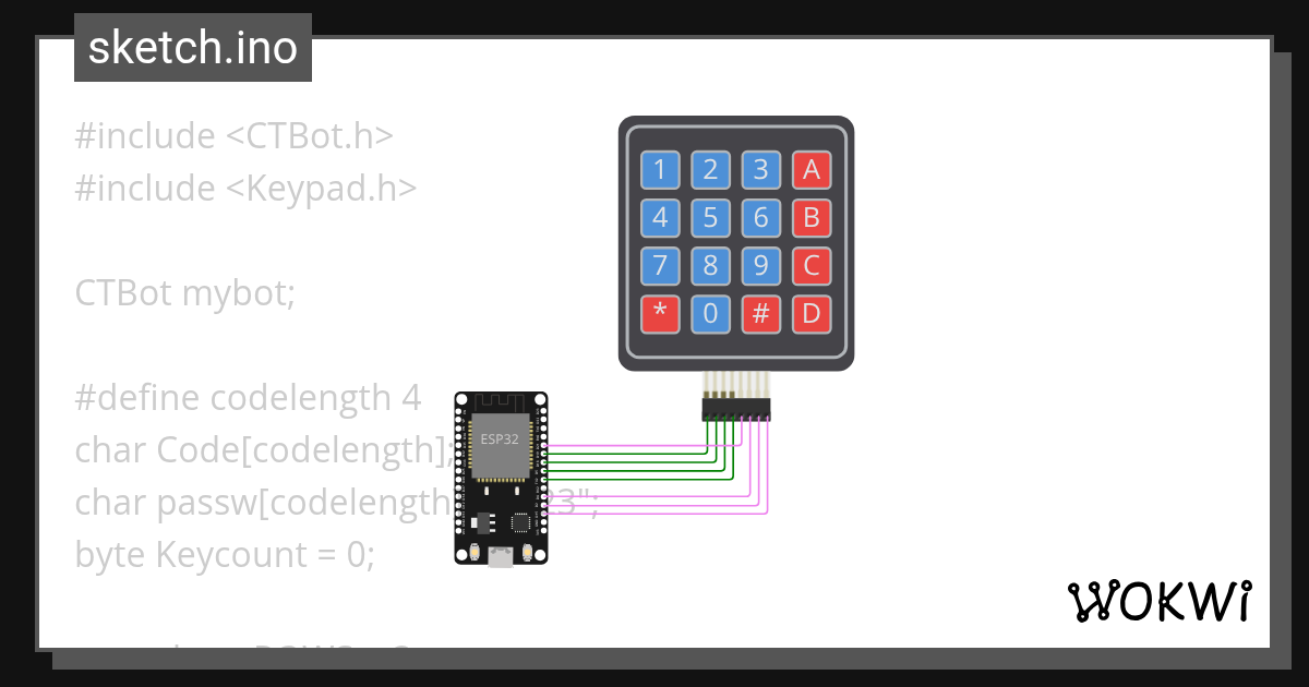 IOT task 1 - Wokwi ESP32, STM32, Arduino Simulator
