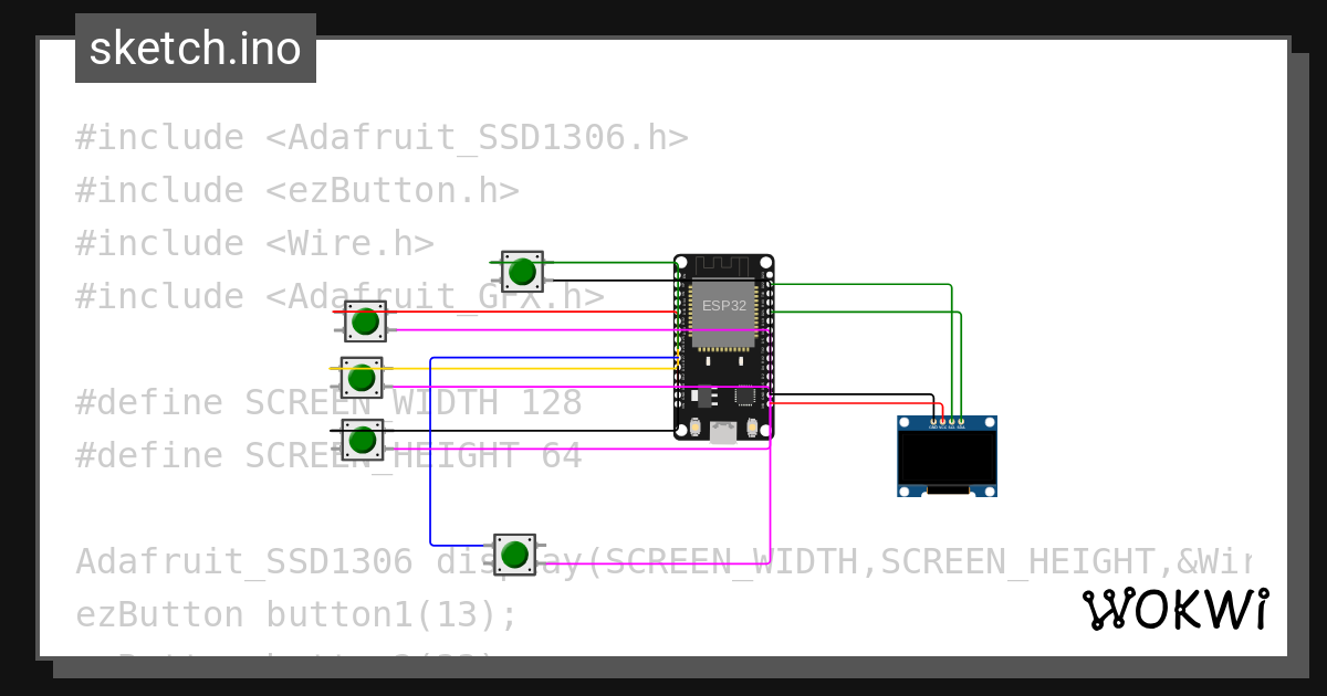 Voting Machine Wokwi Esp32 Stm32 Arduino Simulator