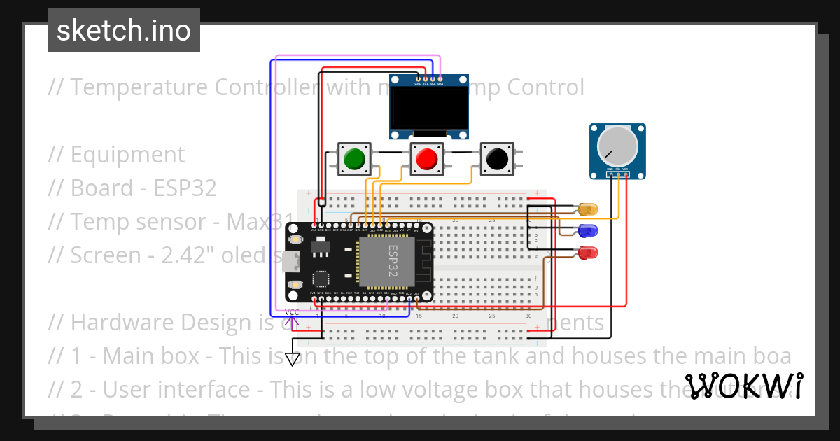 Wokwi - Online ESP32, STM32, Arduino Simulator