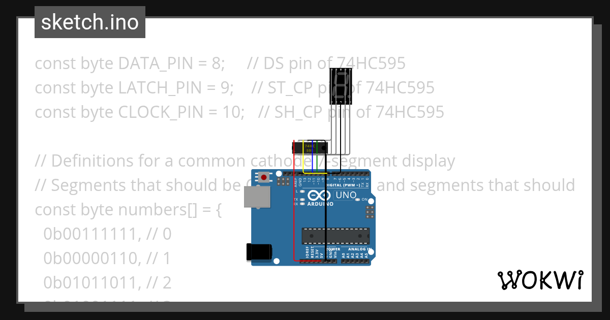 7seg - Wokwi ESP32, STM32, Arduino Simulator 7seg - Wokwi ESP32, STM32, Arduino Simulator