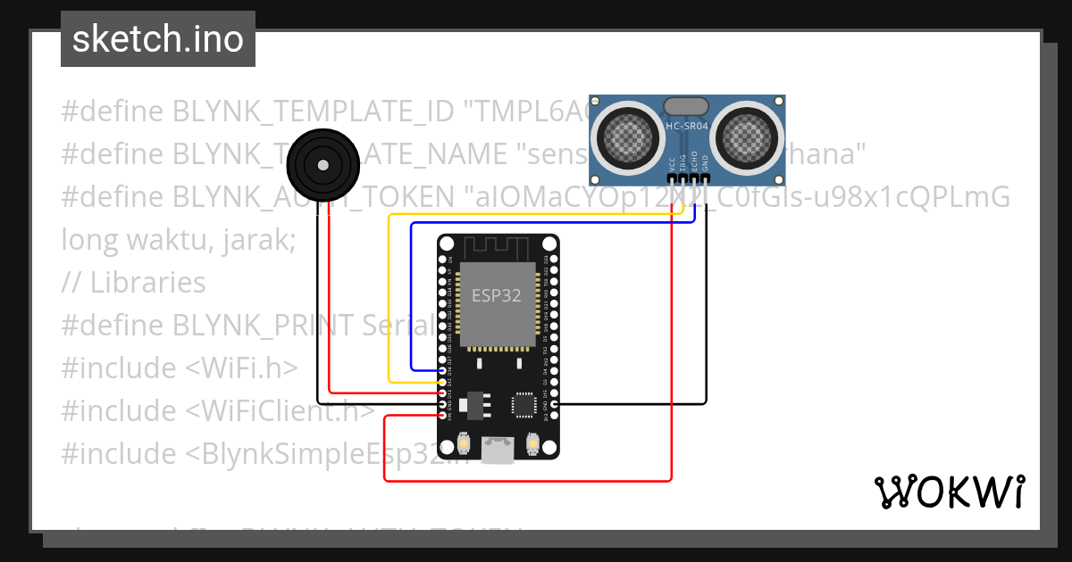 Sensor Esp Wokwi Esp32 Stm32 Arduino Simulator