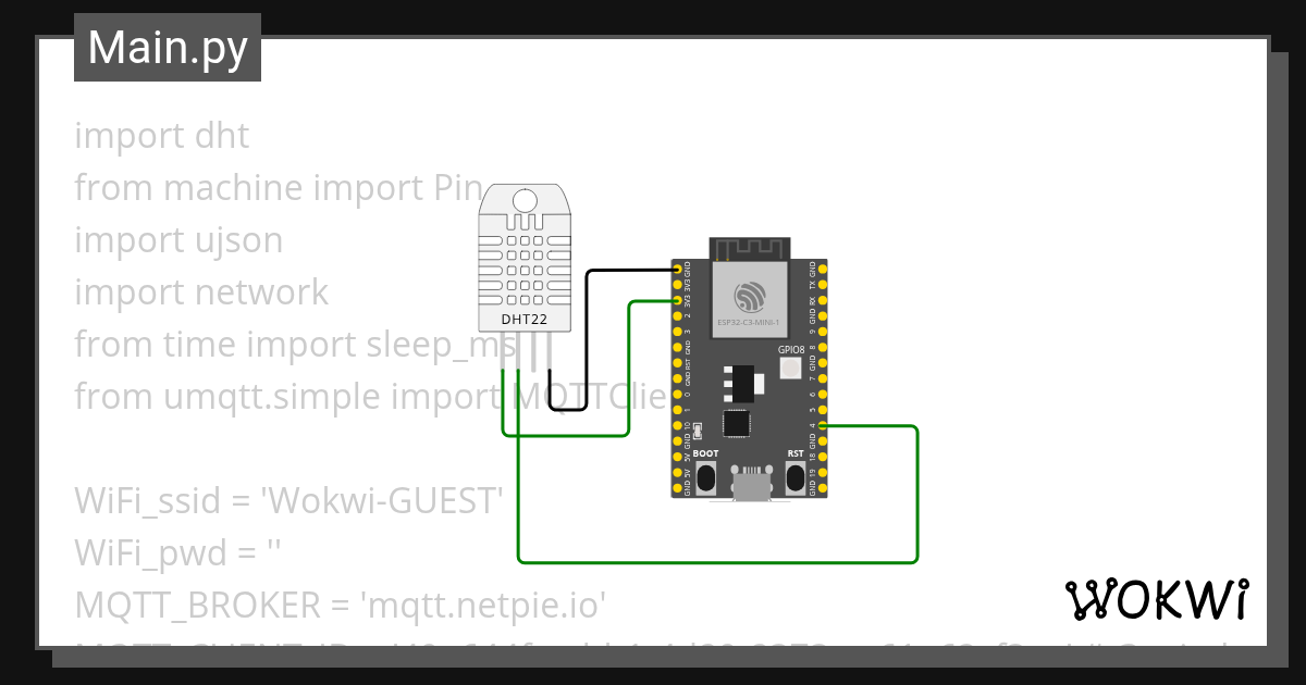 01 - Wokwi ESP32, STM32, Arduino Simulator