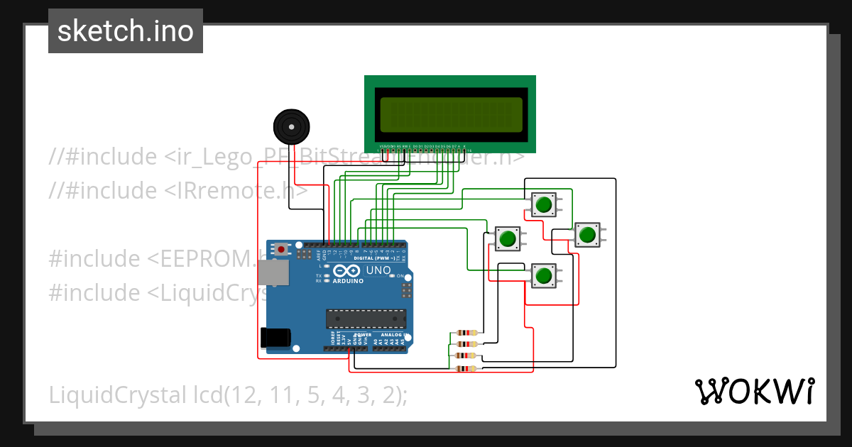 Proyecto menu - Wokwi ESP32, STM32, Arduino Simulator